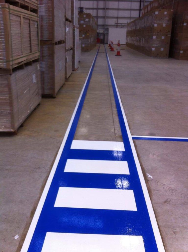 Factory Floor Markings | Gilvar Lining | Staffordshire